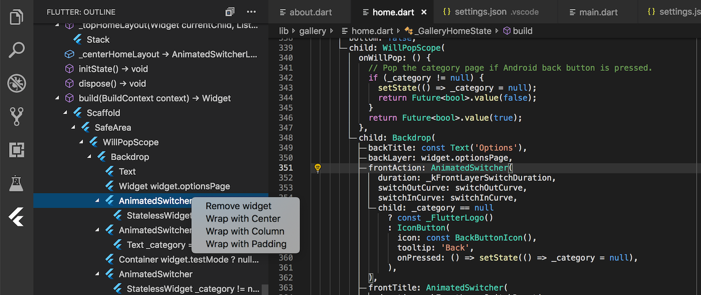 V3 4 Dart Code Dart Flutter Support For Visual Studio Code